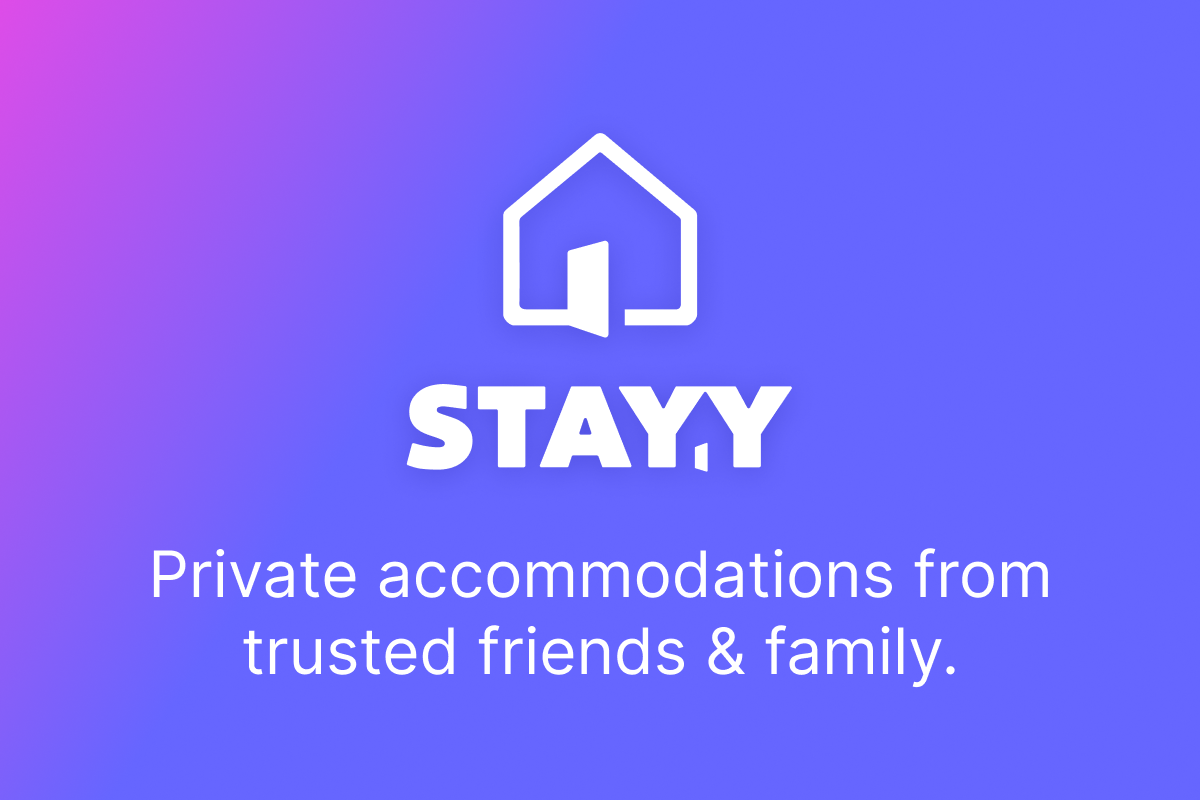 Stayy - Private accommodations from trusted friends & family